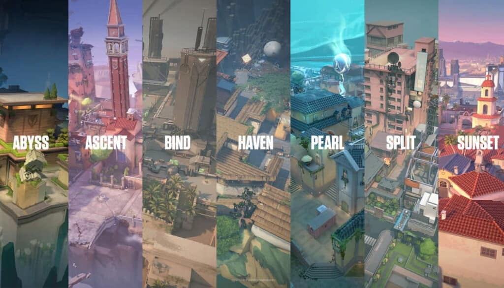 All VALORANT maps in 2025: Casual & competitive arenas explained