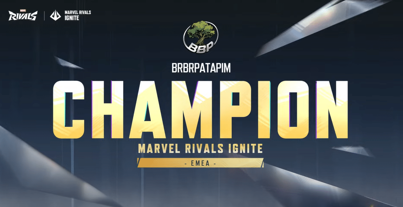 Marvel Rivals Ignite Crowns EMEA Champion: Brr Brr Patapim