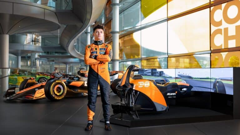 McLaren Racing launches state-of-the-art motion simulator