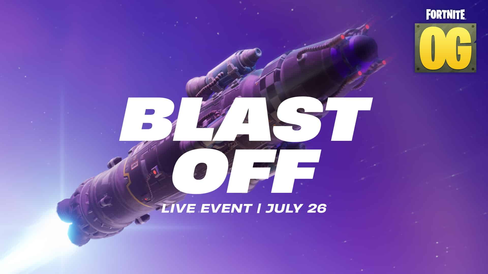 Fortnite OG Rocket Launch event: What to expect