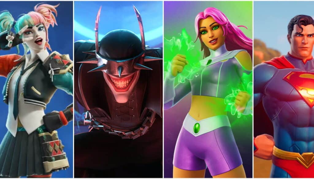 All DC skins in Fortnite (so far) and how to get them