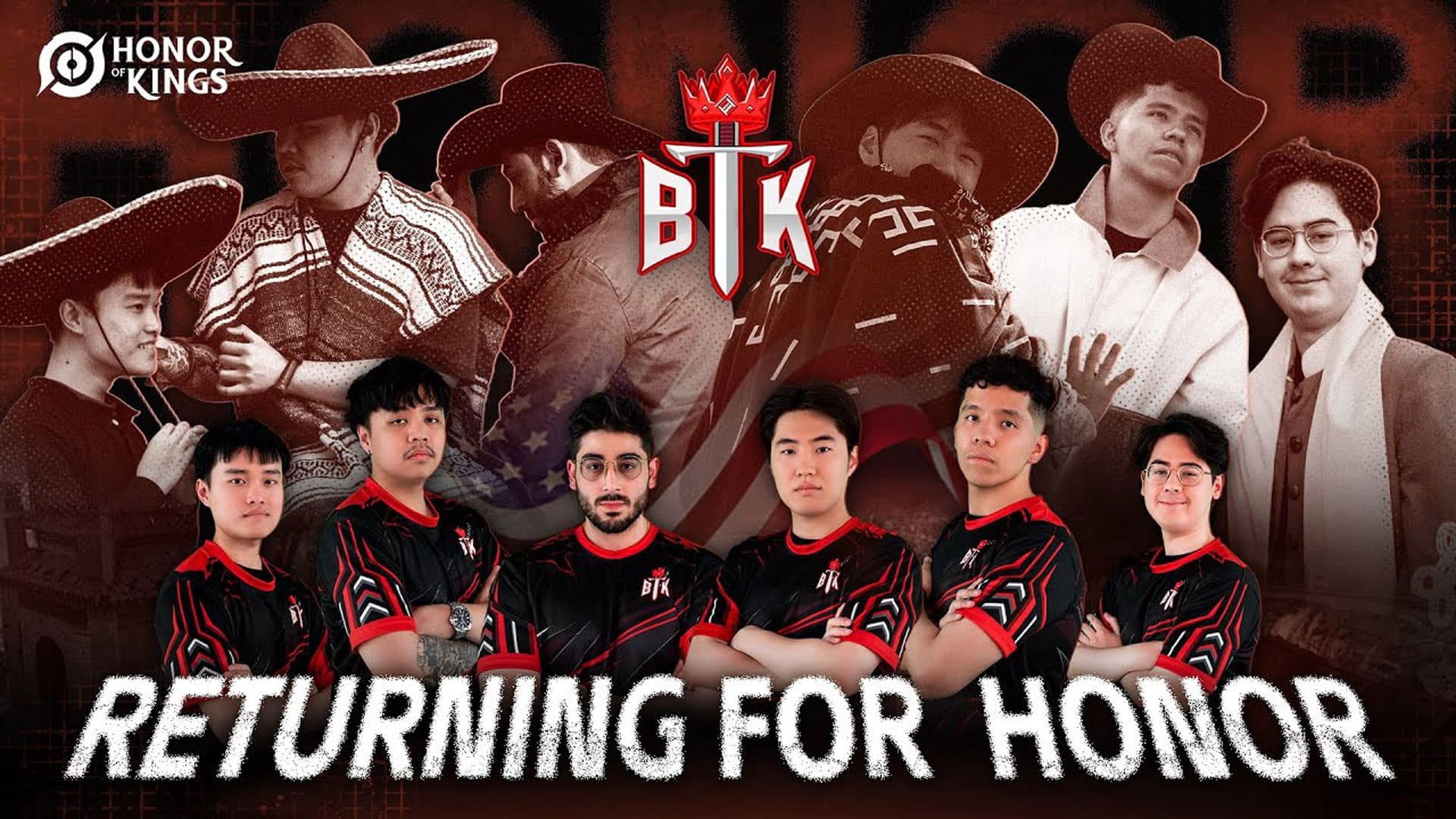 BTK jumps from MLBB into Honor of Kings esports