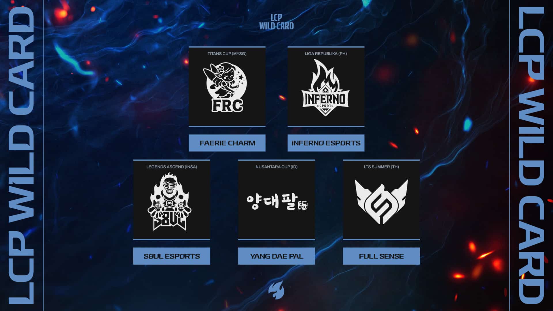 LCP unveils 2025 Wild Card Playoffs schedule and format