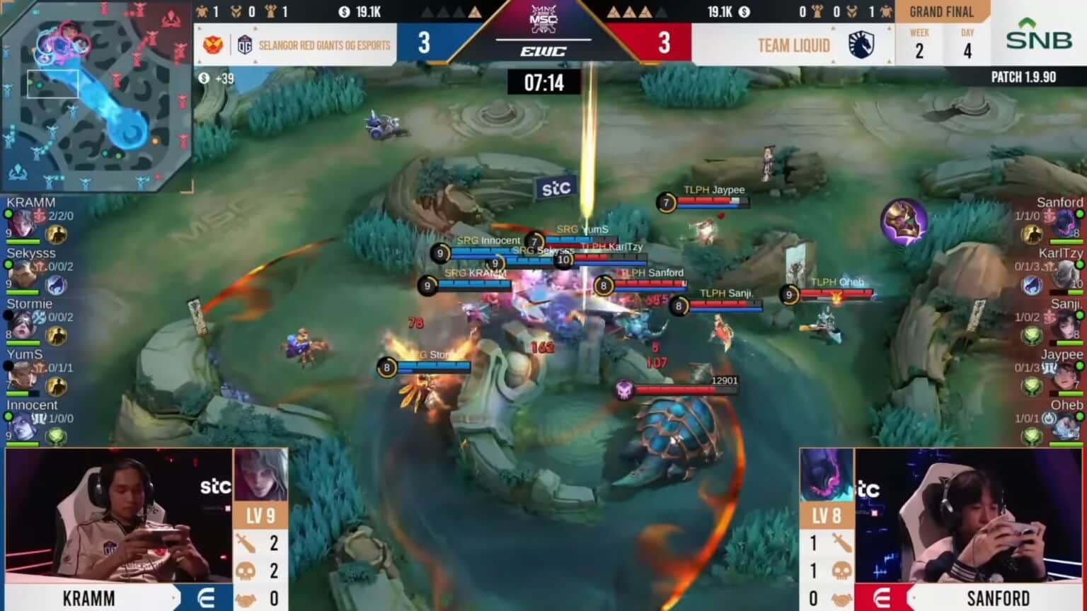 EWC 2025 Week 4 recap: Chess, PUBG Mobile, MLBB, and Overwatch 2 prevail