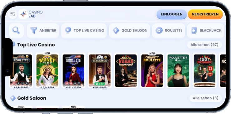 Die besten Live Casinos 2026 für deutsche Spieler im Überblick