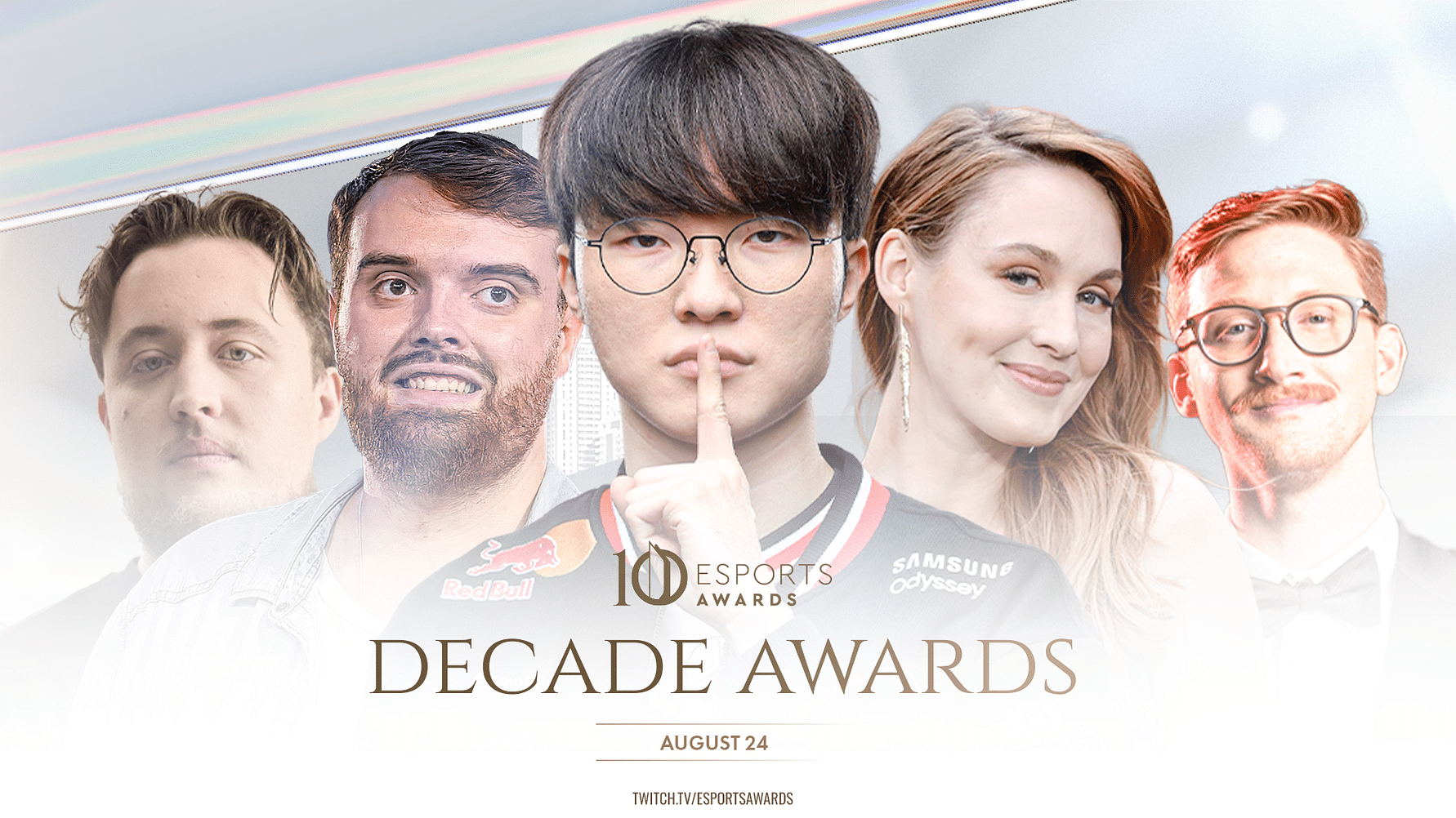 Faker, ZywOo, and xQc among Esports Awards of the Decade winners - ThePawn02