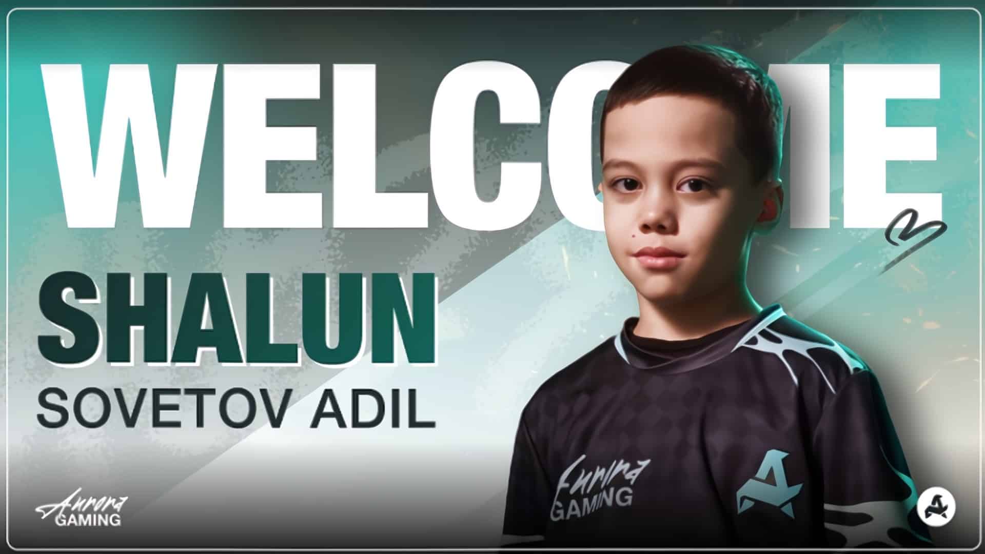 Aurora Gaming signs 8-year-old CS2 player ShaLun