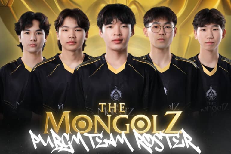 The MongolZ enters PUBG Mobile with Team GGs roster