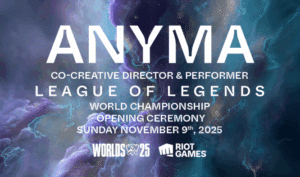 Anyma to co-direct League of Legend Worlds 2025 opening ceremony