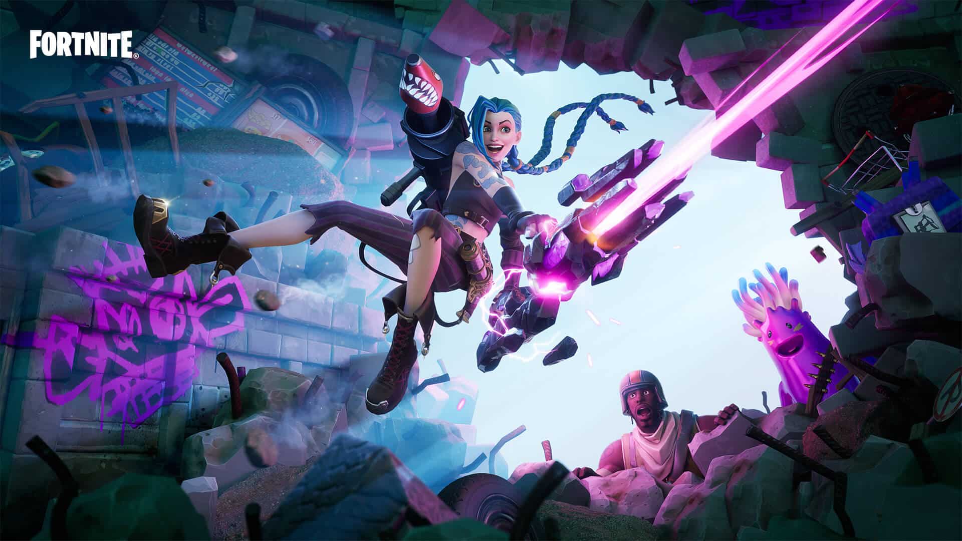 Fortnite x Arcane collaboration to return with Jinx and Vi skins