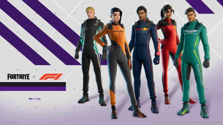 Fortnite and F1 collaboration is arriving on November 20th