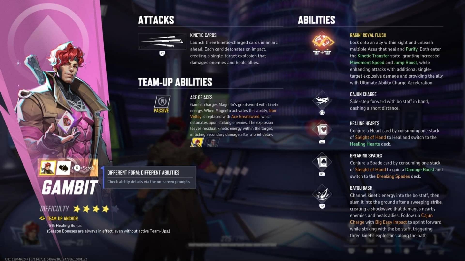 Marvel Rivals: Gambit skill kit, explained