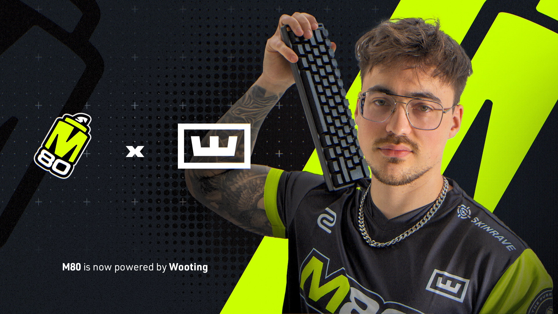 M80 strikes new partnership deal with Wooting