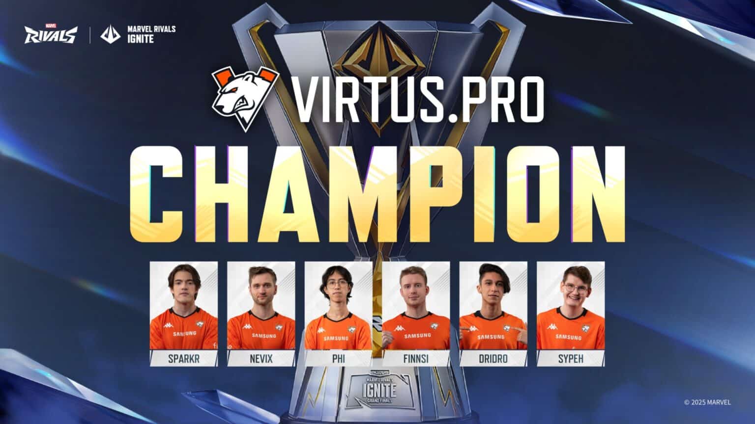 Virtus.pro wins Marvel Rivals Ignite Grand Finals