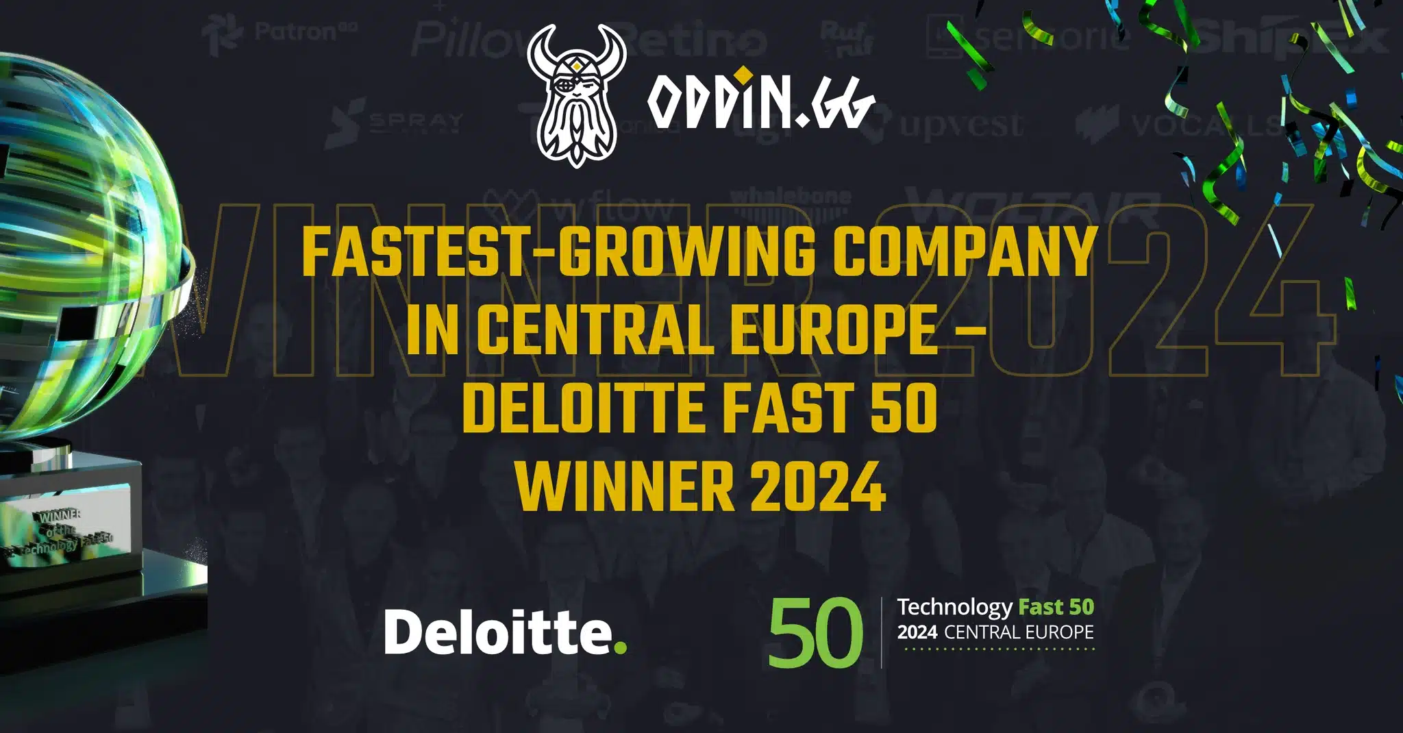 Oddin.gg wins Deloitte Technology Fast 50 for Central Europe
