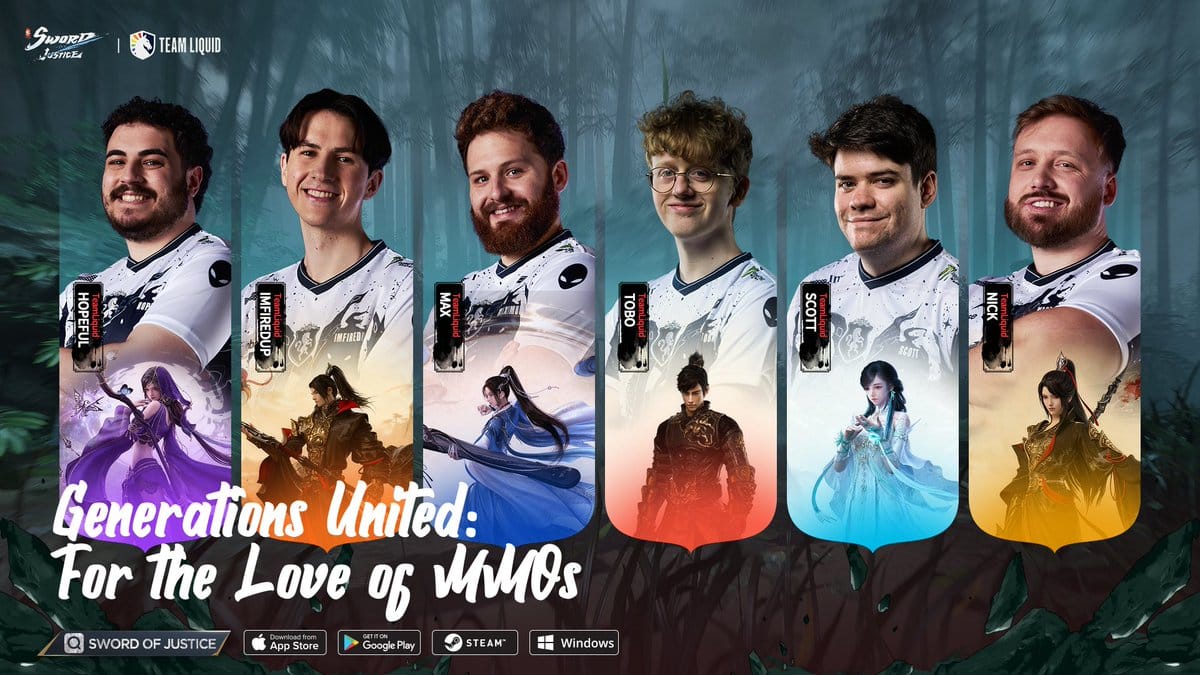 Team Liquid reveals partnership with Sword of Justice
