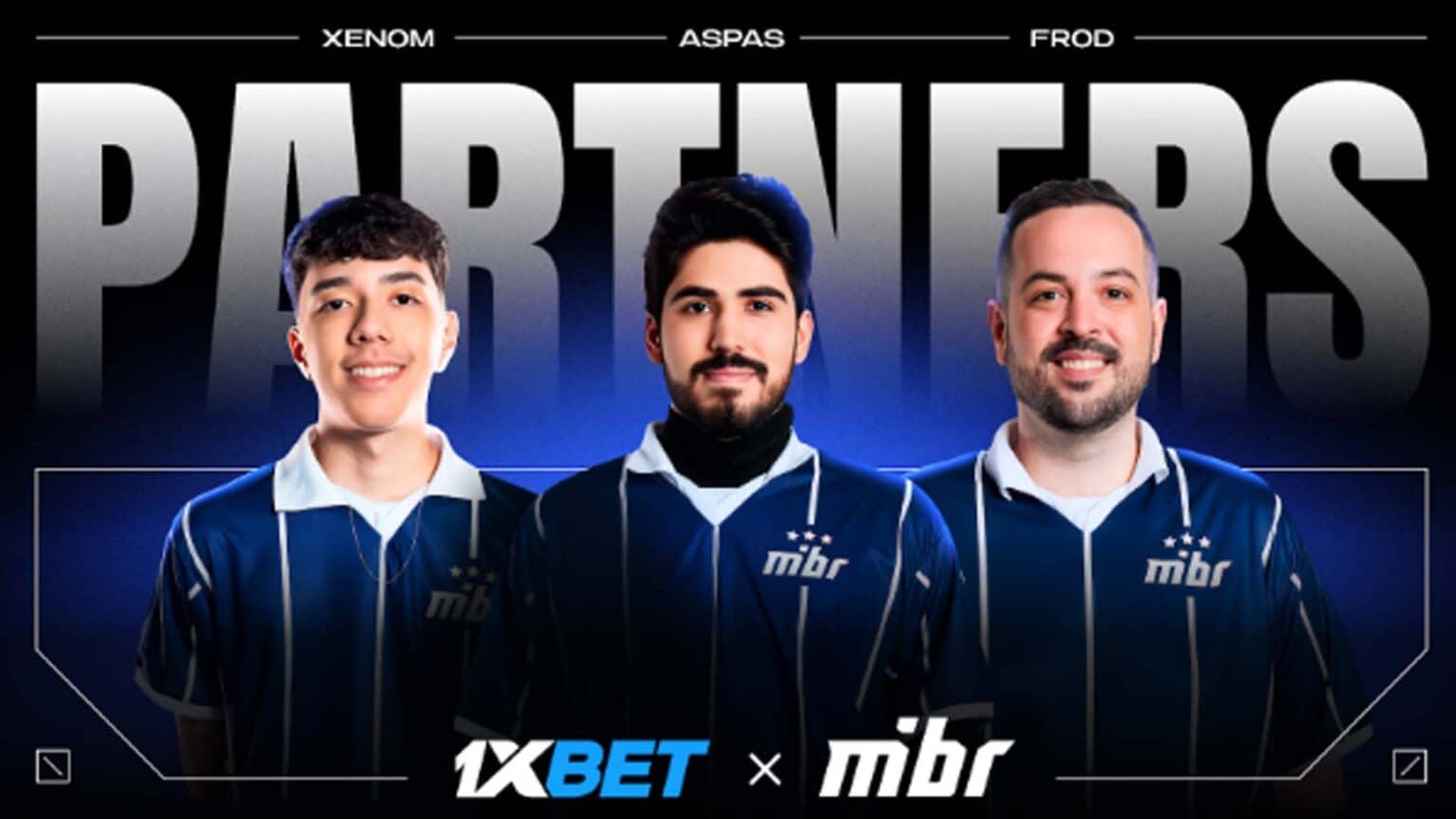 MIBR and 1xBet announce VALORANT partnership