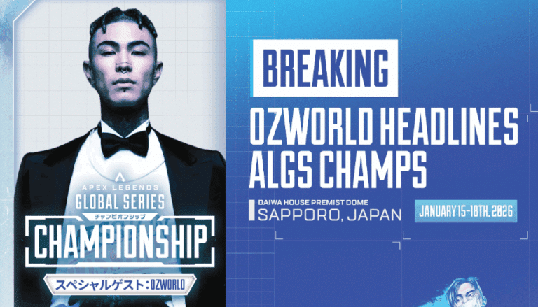 Japanese Rapper OZWorld to headline ALGS Championship