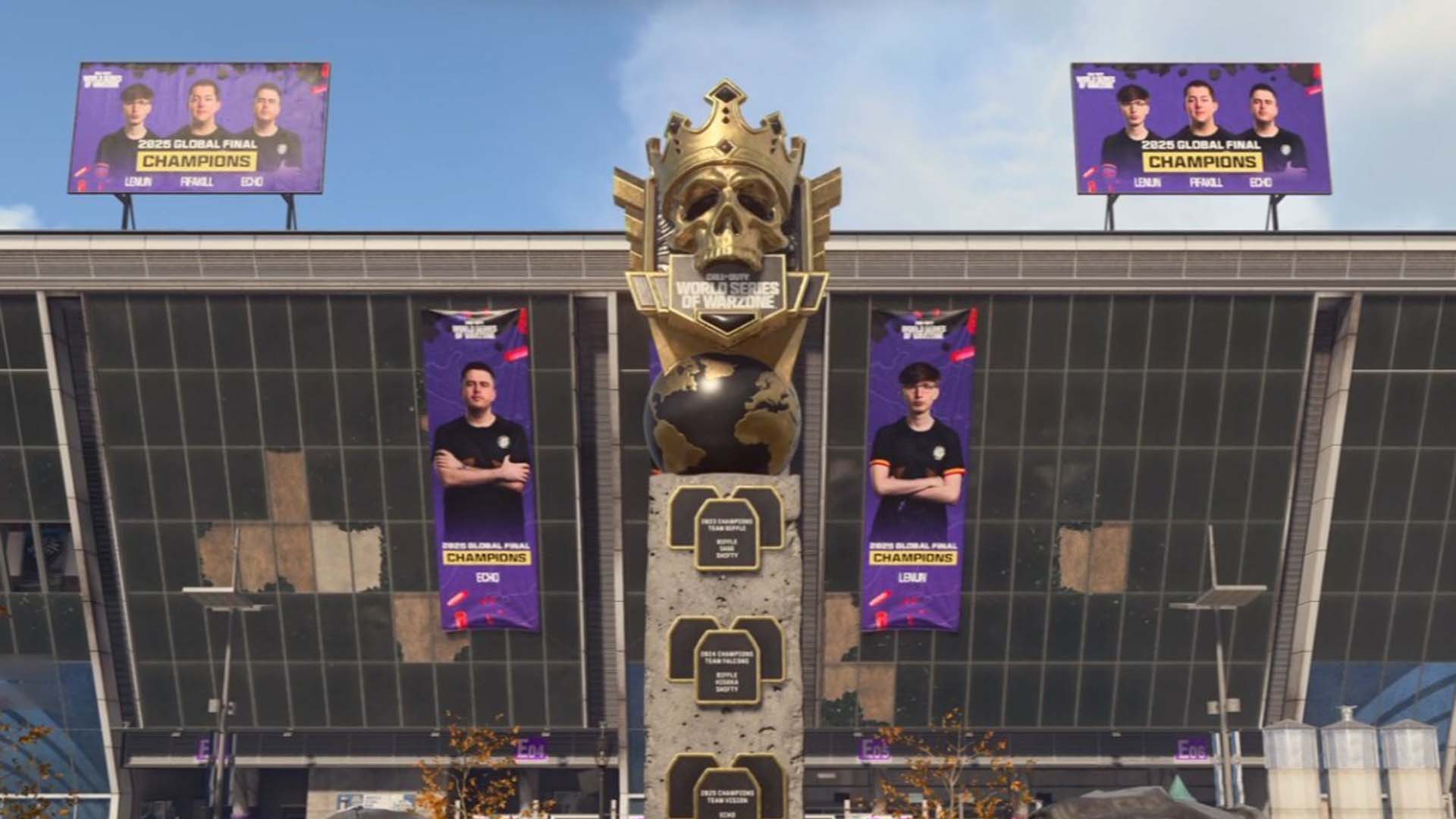 Call of Duty Warzone commemorates esports with in-game banners