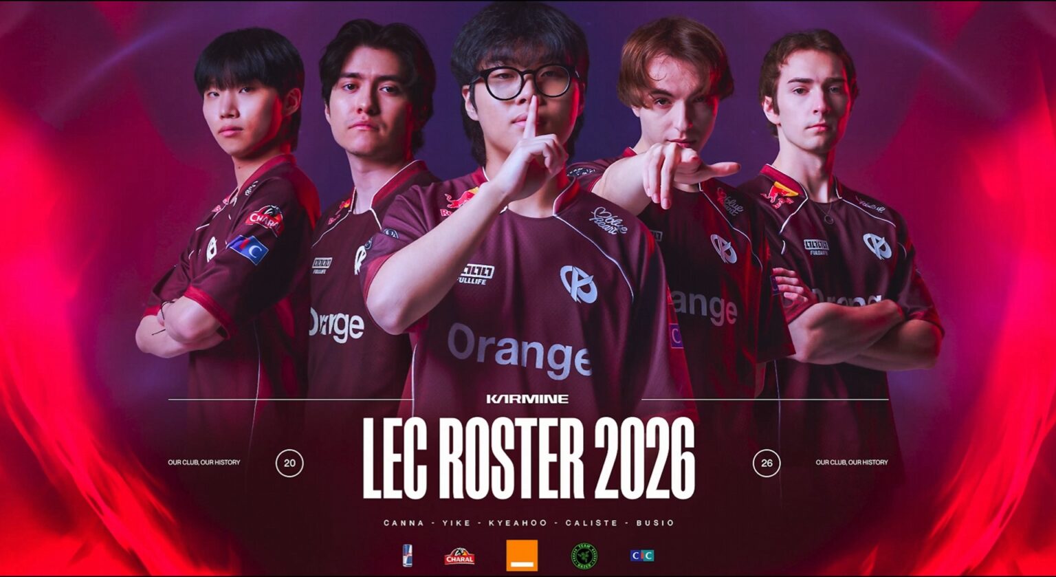 Karmine Corp unveils LEC and VCT 2026 Rosters