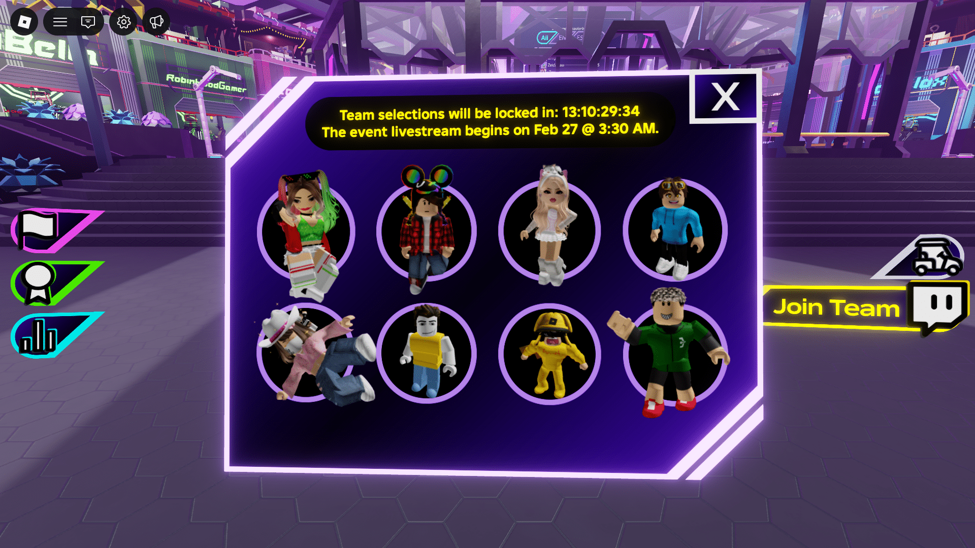 Roblox Bloxfest event to offer Twitch rewards to players